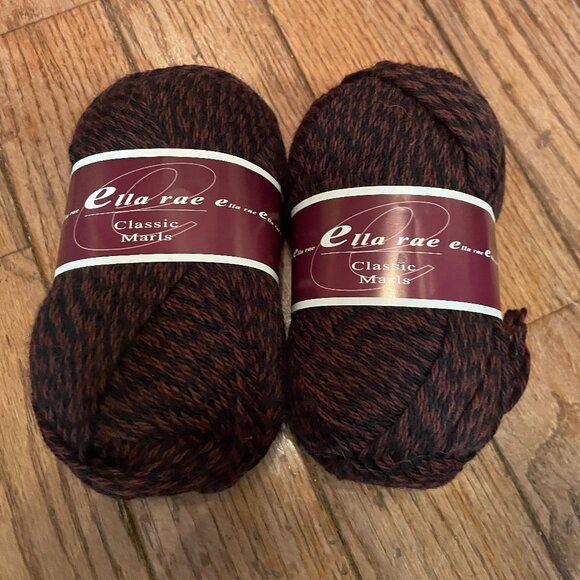Ella Rea | Office | 2 Skeins Ella Rea Classic Marls Wool Yarn Color 46 ...